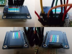 【Arduino】 ST7735 / ST7735S LCDモジュールとタッチパネルを使う – たまねぎブログ