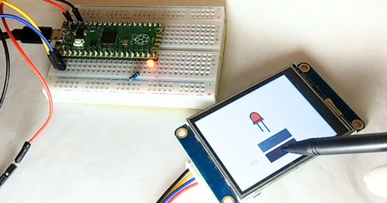 【Arduino】LCDモジュール(ILI9488)と静電容量タッチパネル(GT911)を使う – たまねぎブログ